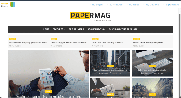 Transformasi Blog Anda Jadi Lebih Menarik dengan Template Blogger Keren - Rankpillar